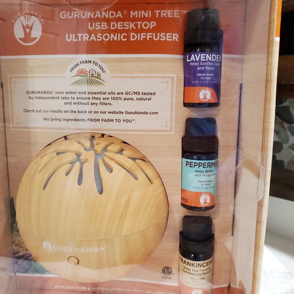 Gurundanda | Other | Gurunanda Mini Tree Usb Desktop Ultrasonic Diffuse ...